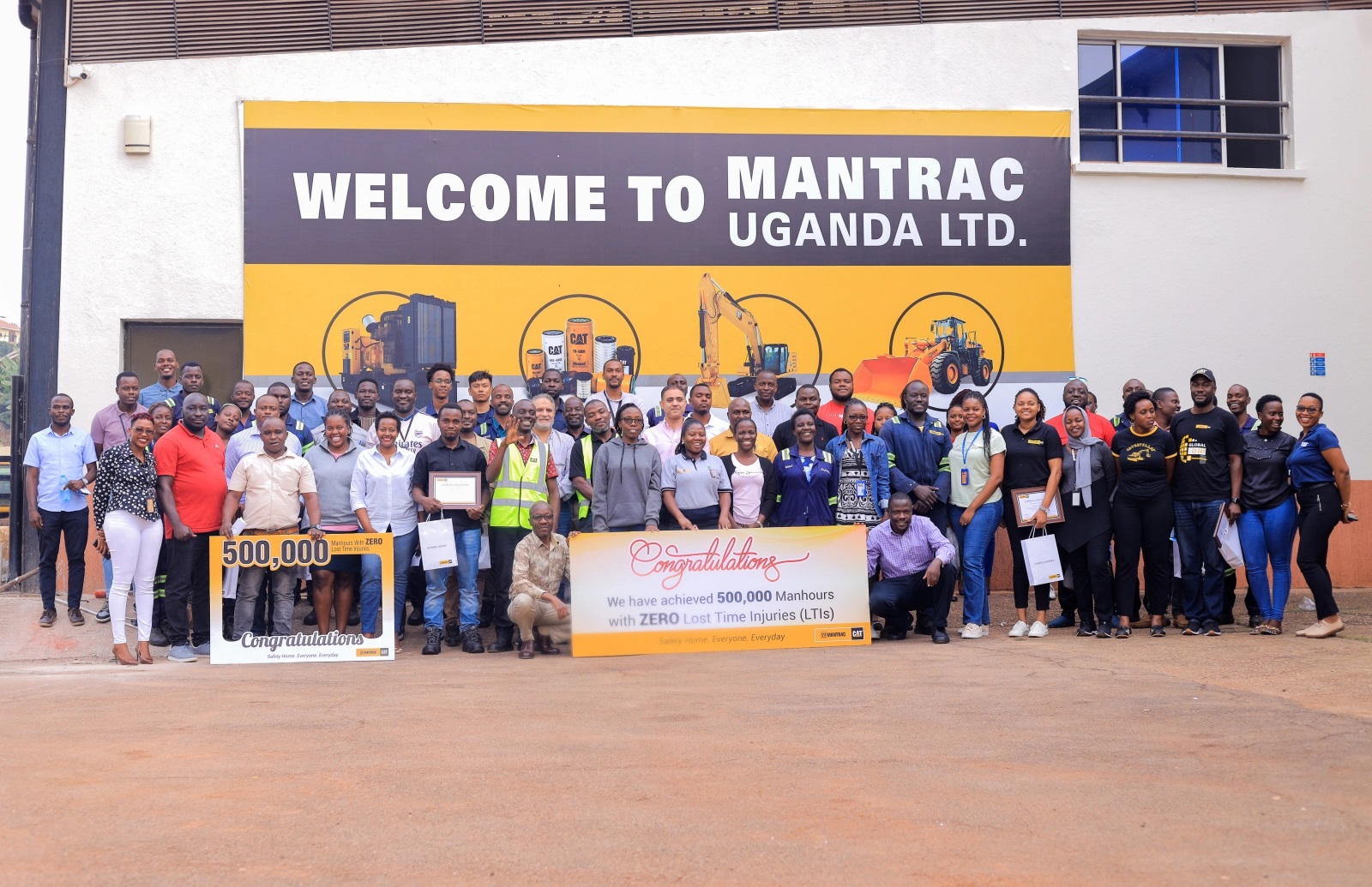 Mantrac Uganda hits safety milestone | Mantrac Egypt | Caterpillar Dealer